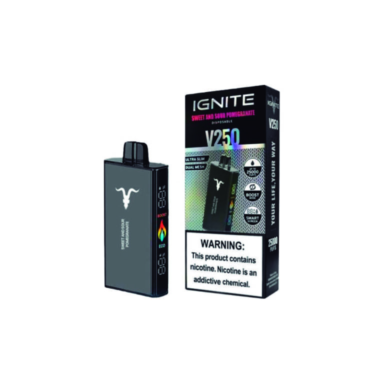 Ignite - V250 Pod Descartável 25000 Puffs - Oficina Vapor
